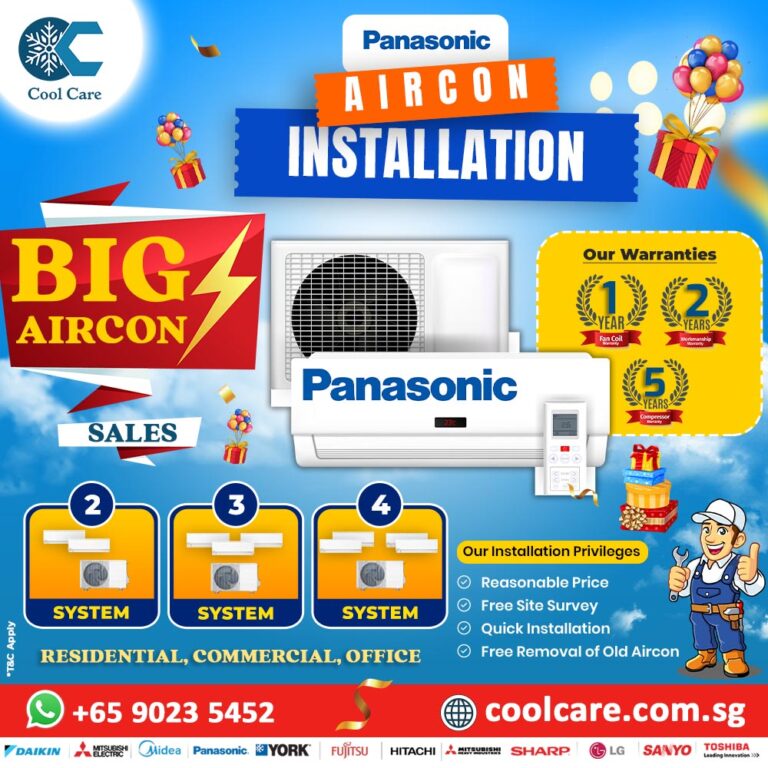 Best Aircon Installation Company in Singapore | Book Now