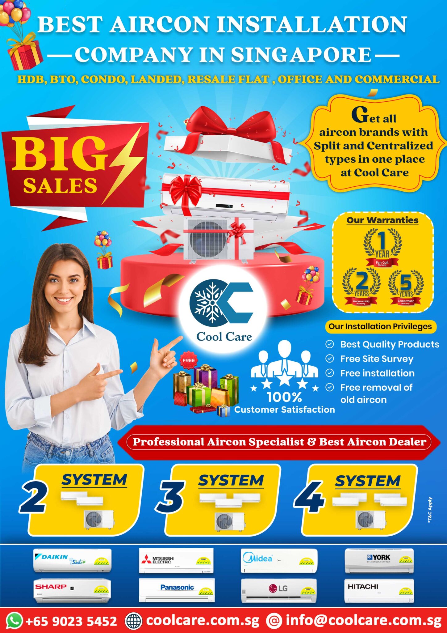 Best Aircon Installation Company in Singapore | Book Now