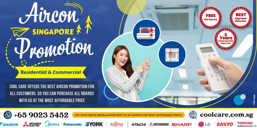 Aircon Promotion - Singapore | Daikin, Mitsubishi, Midea