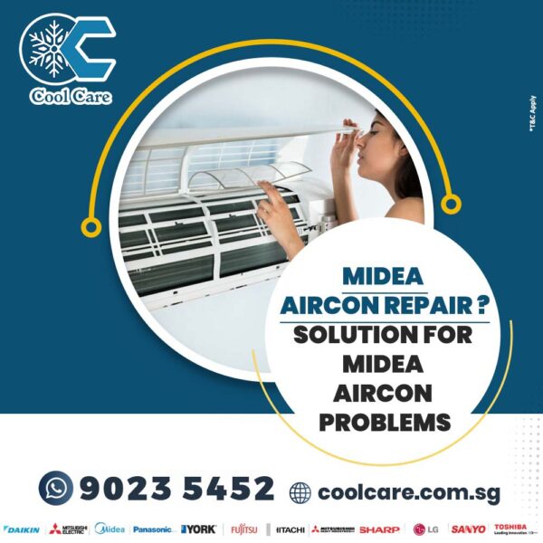Midea aircon repair? Solution for midea aircon problems - Coolcare